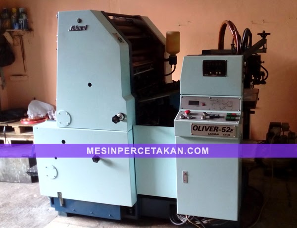 Sakurai Oliver 52E | Japan Printing Machine SALE > Sakurai Indonesia