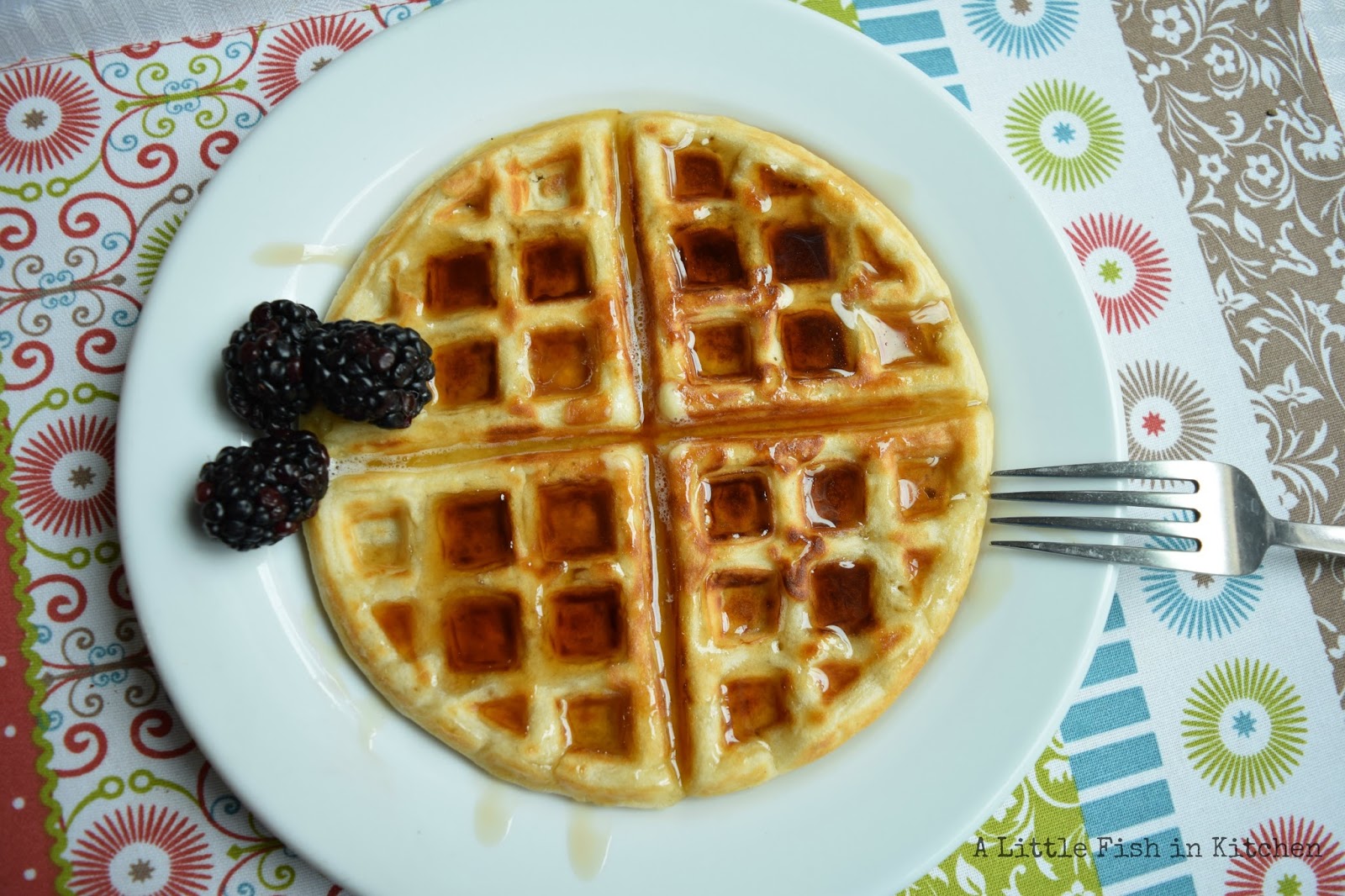 Classic Waffles – A Little Fish in the Kitchen