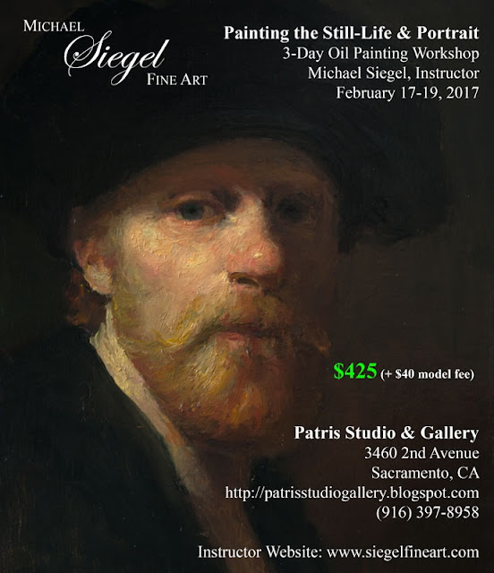 Patris Studio and Art Gallery : Announcing: MIchael Siegel Still Life ...