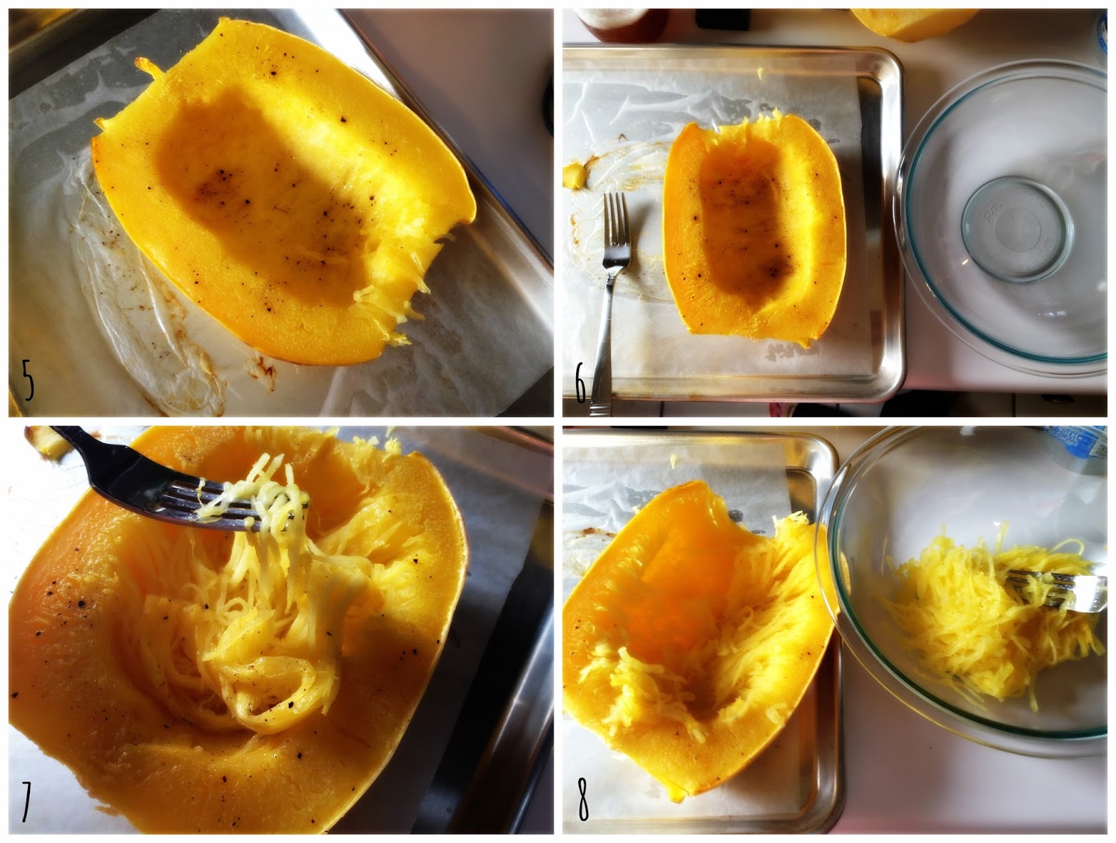 Spaghetti Squash / Calabaza espagueti | La Lola Dice