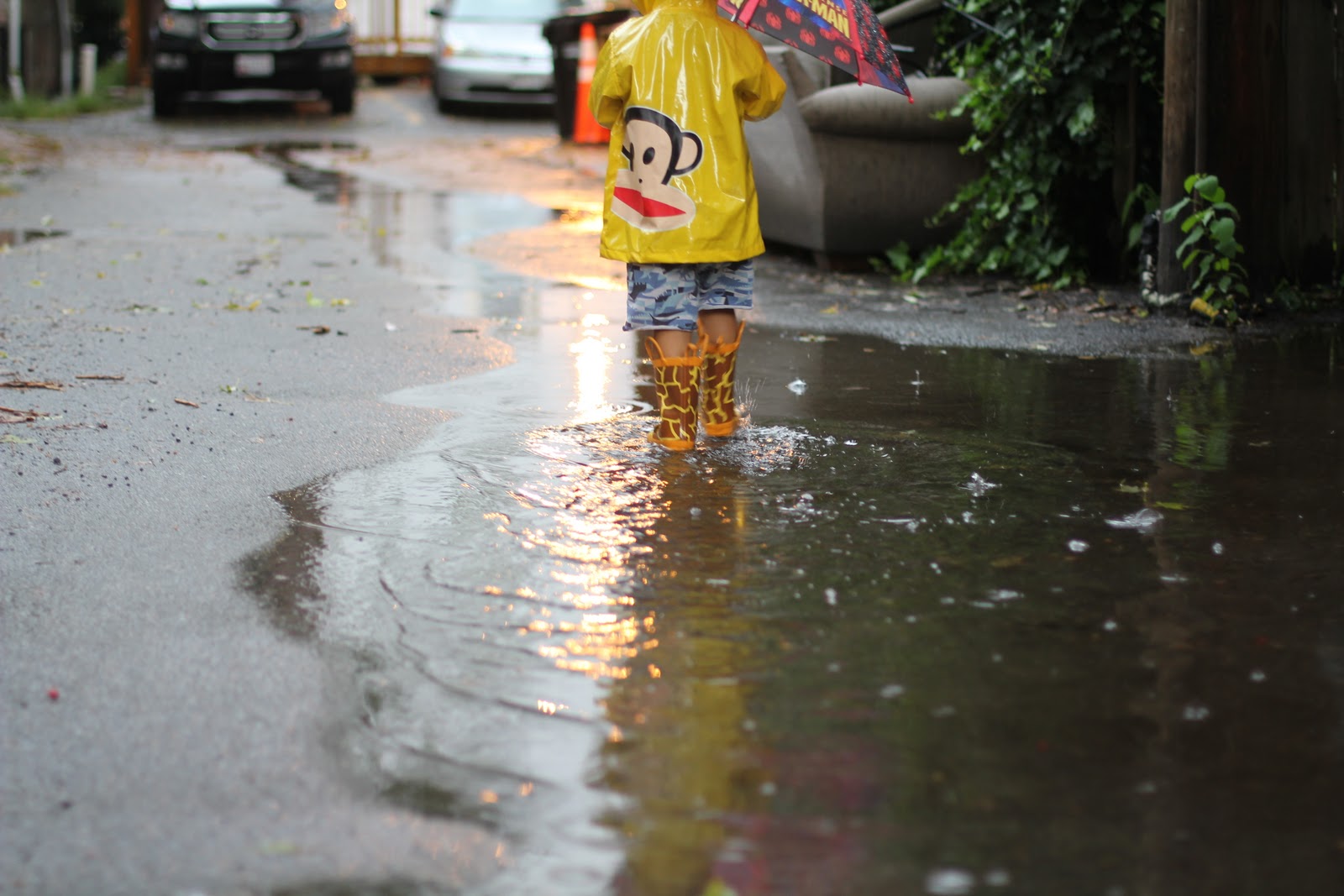 Puddle Stomping + Some Random Questions