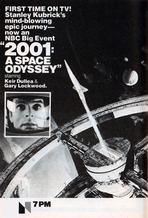 space1970: 2001: A SPACE ODYSSEY (1968) TV Guide Ad
