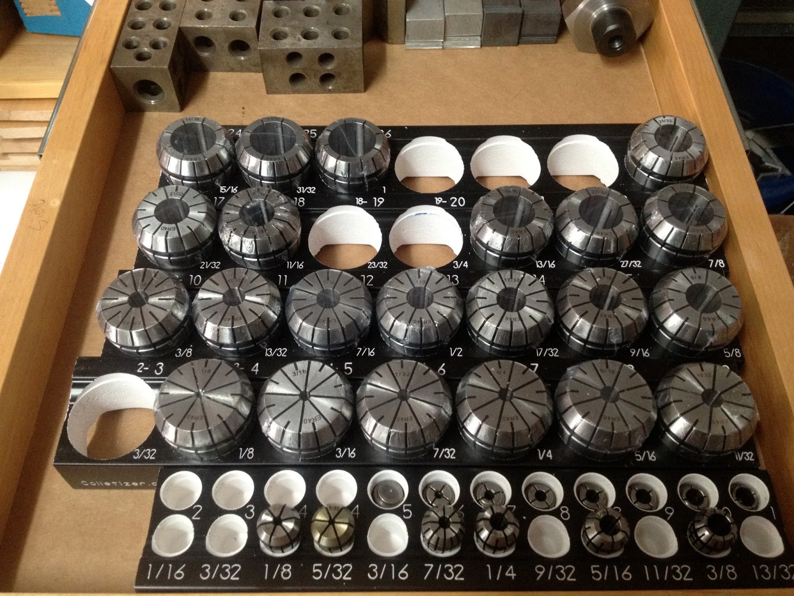 ER collet collection Atlas lathe. – HYPE®LINKS