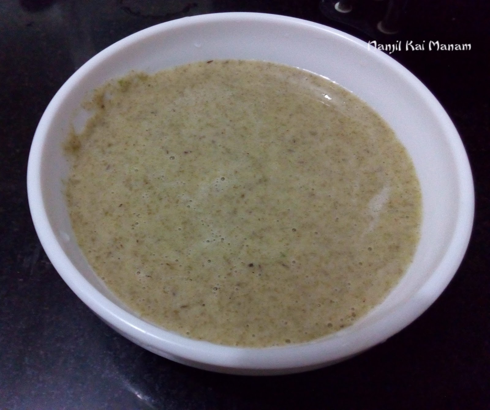 Nanjil Kai Manam: Pesarattu dosa/Green gram dosa