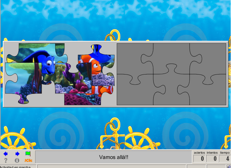 Animales marinos: JCLIC