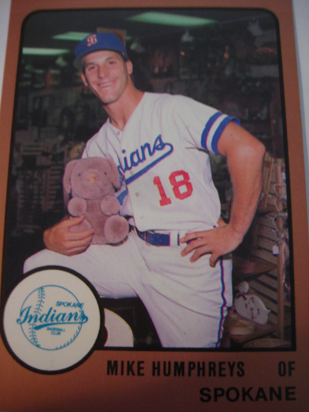 Baseball Cards Come to Life!: 1988 Spokane Indians at the Mall - Mike ...
