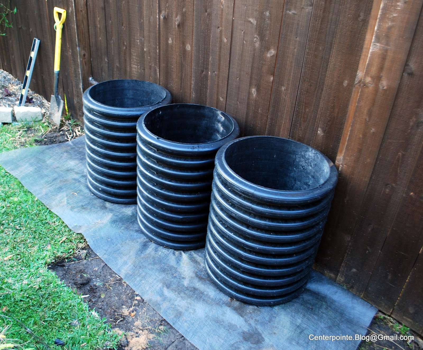 Centerpointe Communicator: Culvert planters, Part 3: Herb garden