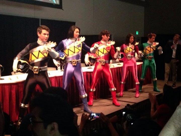 Power Rangers Dino Charge Cast Seen In Power Morphicon 2014 - JEFusion