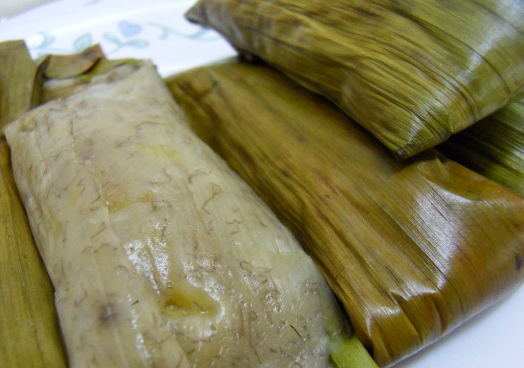 Isokie's 我要旅行: Pulut Pisang 蒸香蕉糯米糕