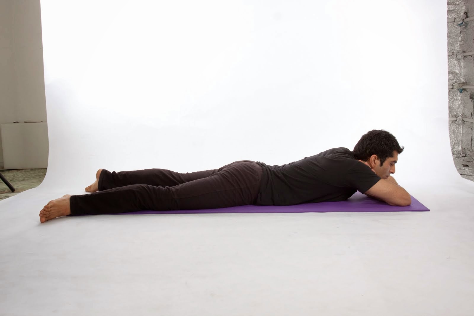 Health Benefits: Makarasana (crocodile pose)