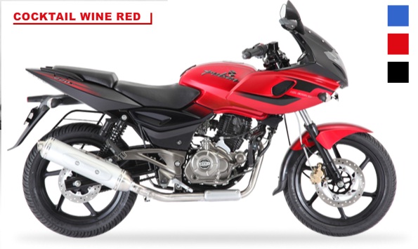 AUTOVELOs: Bajaj Pulsar 220 New Dual Colors 2011 2012