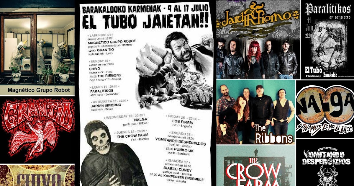 El pub El Tubo saca a su escenario a 13 bandas de punk y de rock con ...