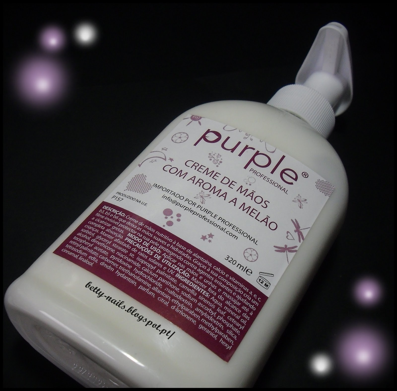 Betty Nails: Purple Hand Cream - Melão [NNCP]