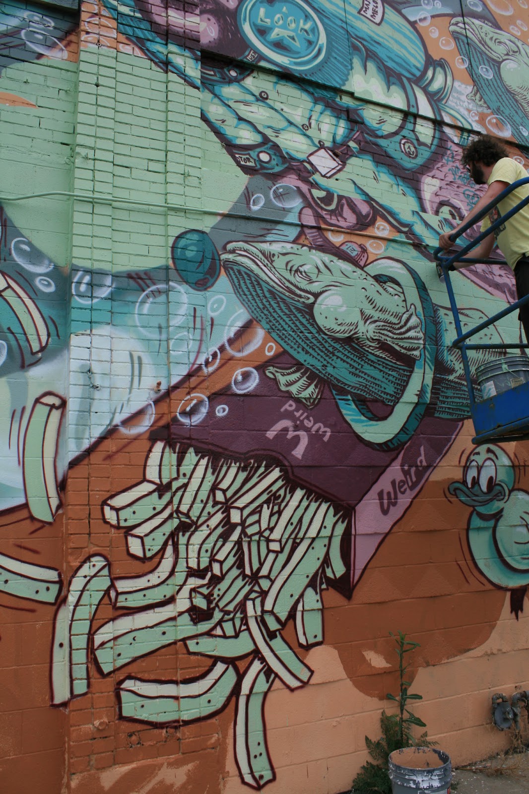 INSIDE THE ROCK POSTER FRAME BLOG: Nychos x The Weird Eastern Market ...