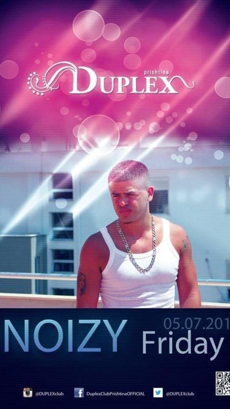 Rigels Rajku ( Noizy ): NOIZY PËR HERË TË PARË NË DUPLEX (PRISHTINË)