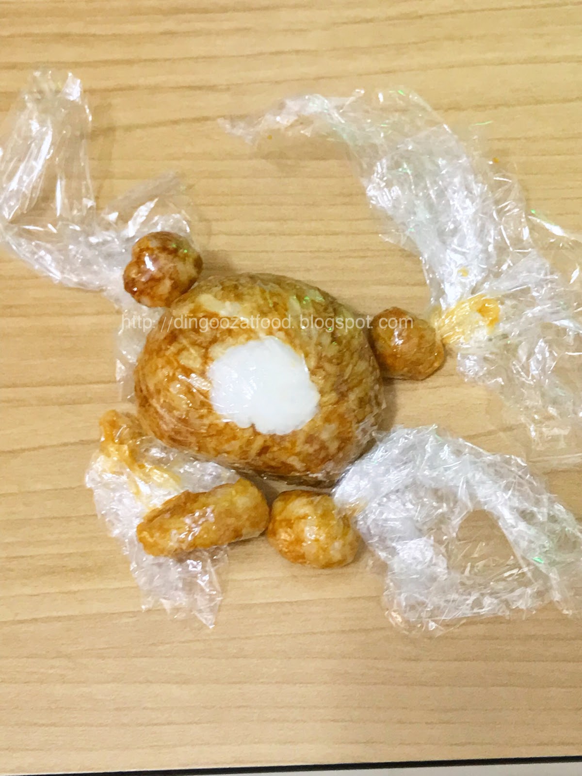 Miki's Food Archives : Teddy Bear Mooncake Festival Bento 小熊咖喱三文鱼饭盒