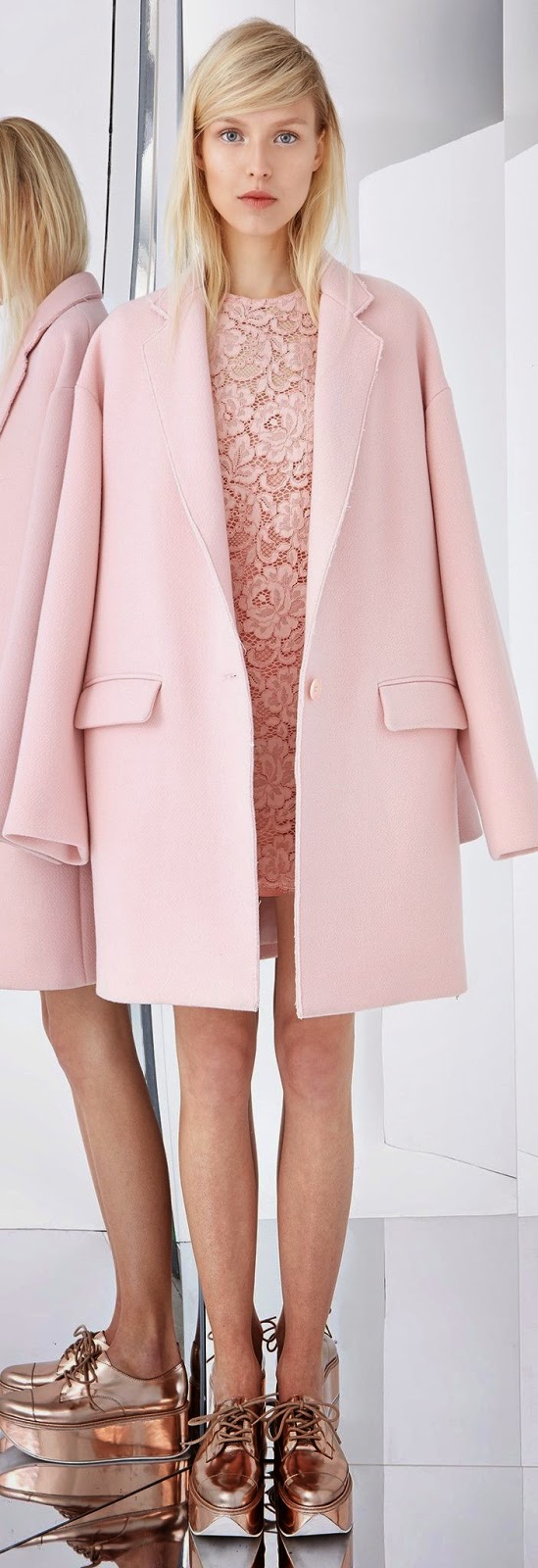 Casaco rosa: desejando já! - Garotas Modernas