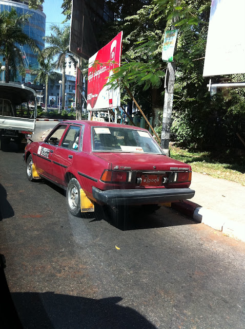 Karibu PROSPER !: A VISIT TO MYANMAR ; OLD CARS IN MYANMAR....