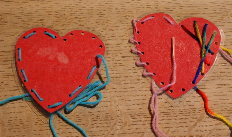 lightly enchanted: First Sewing - Felt Heart