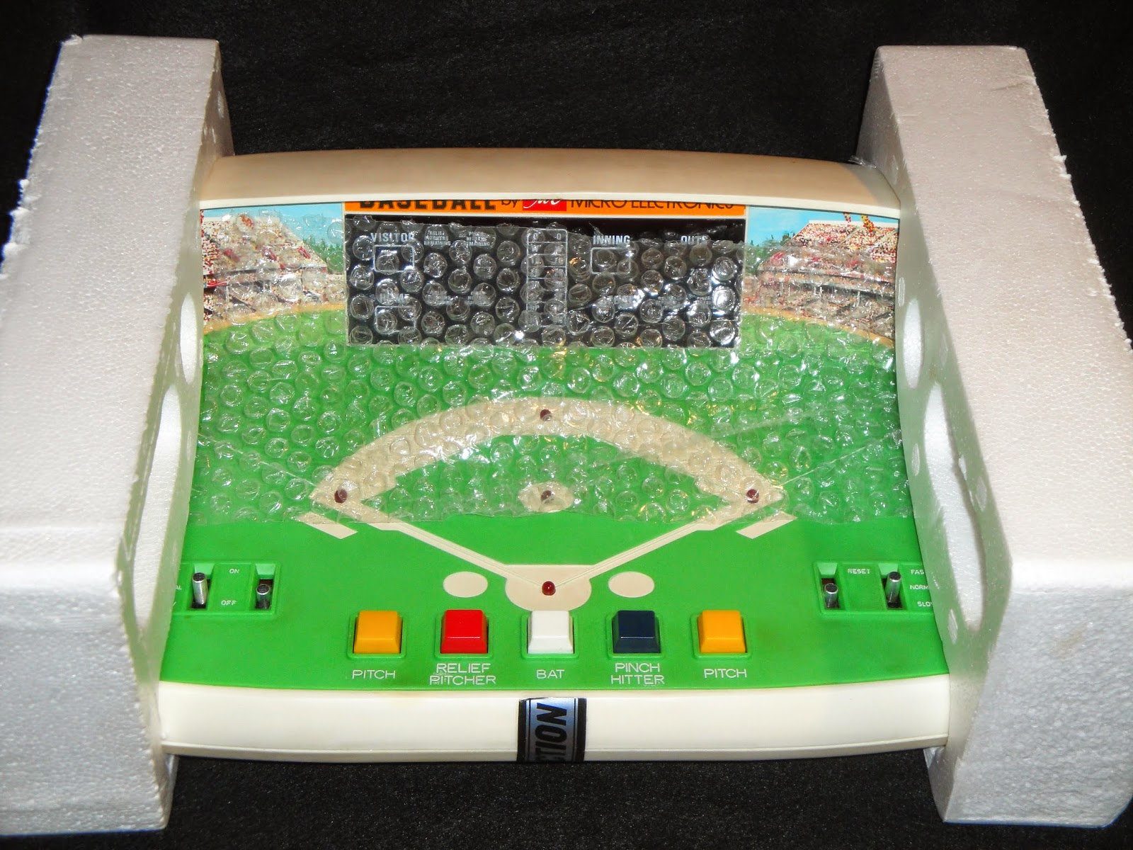 Electronic Baseball : Micro Electronics - Baseball (5 button version)