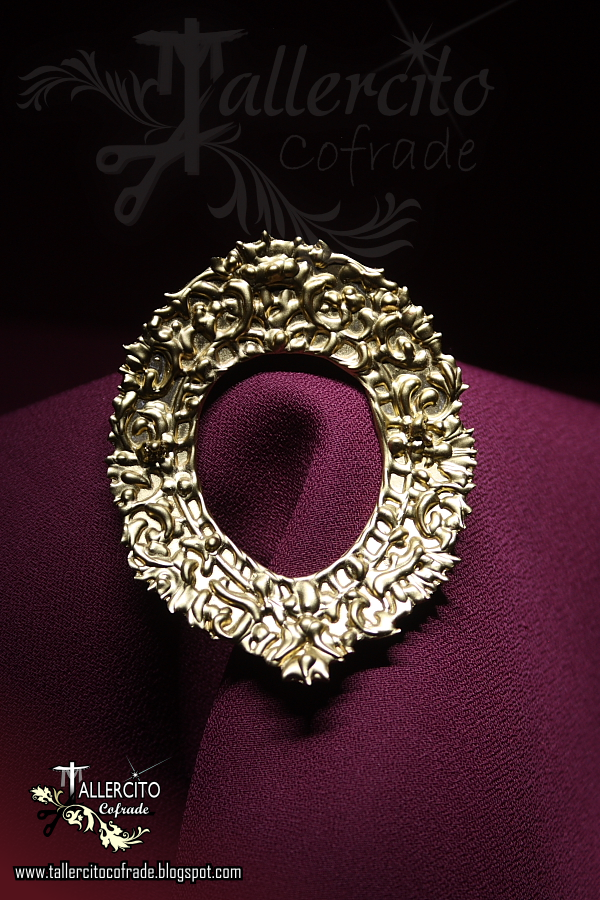 Rostrillo para Porcuna, Virgen de 35 cm