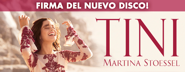 Tini fará uma sessão de autógrafos do seu novo CD! - Fans Martina Brasil