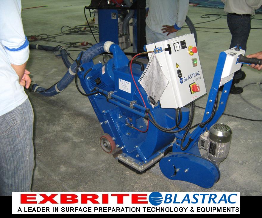 Blastrac-ShotBlaster - exbritestones