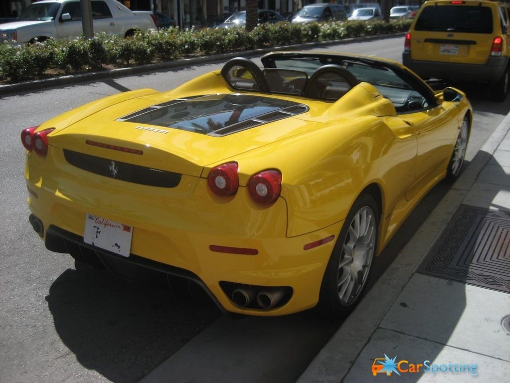 Ferrari F430 Spider Yellow