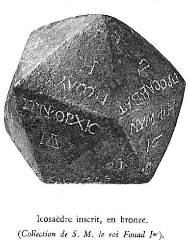 Anniceris: The Oldest Random d20 Table?