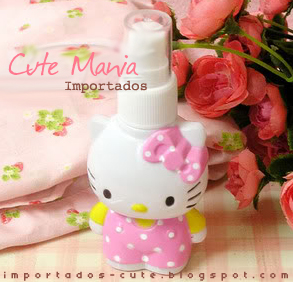 :: Cute Mania ::: Embalagem Spray da Hello Kitty