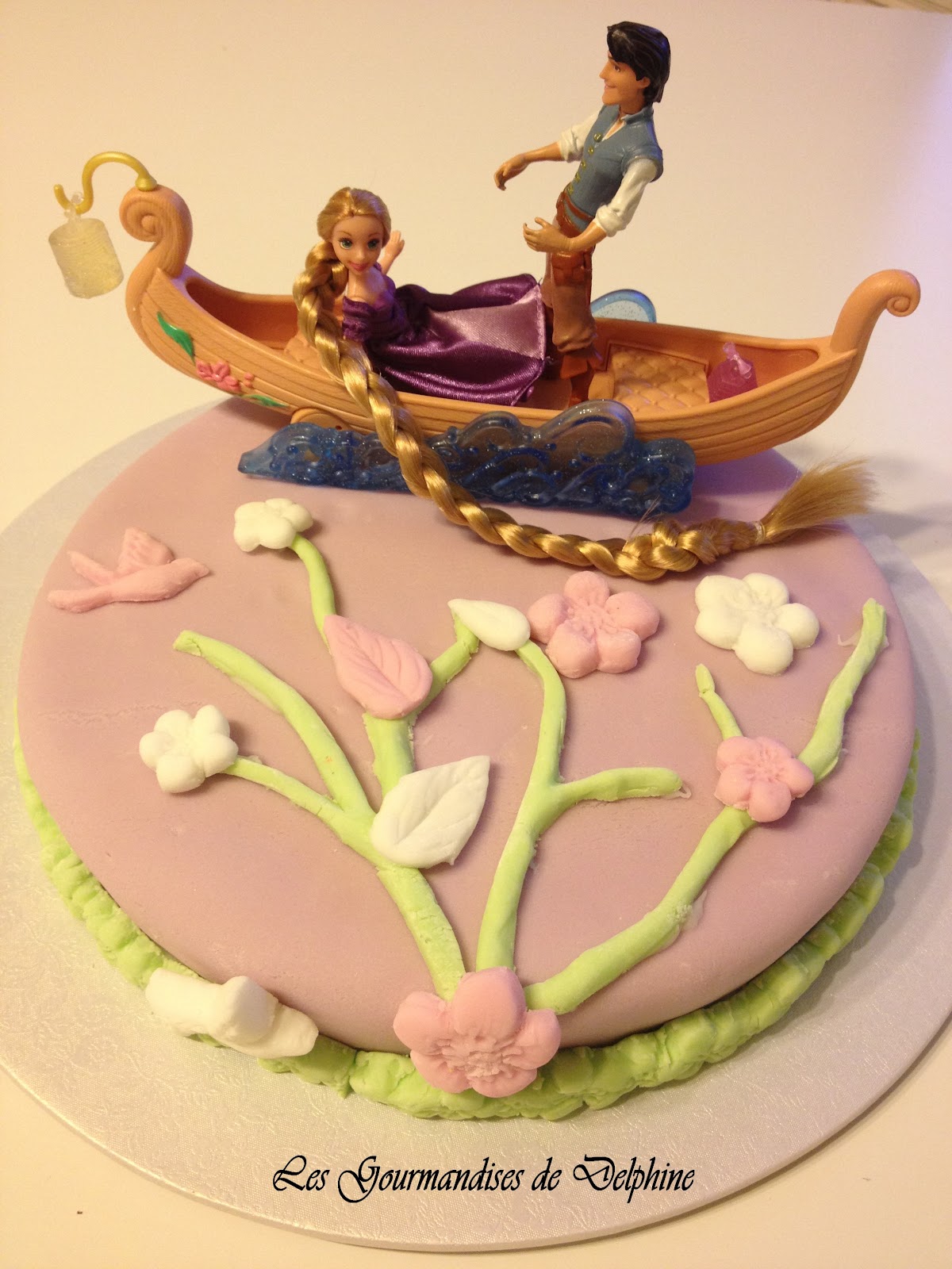 Gâteau 3D Raiponce