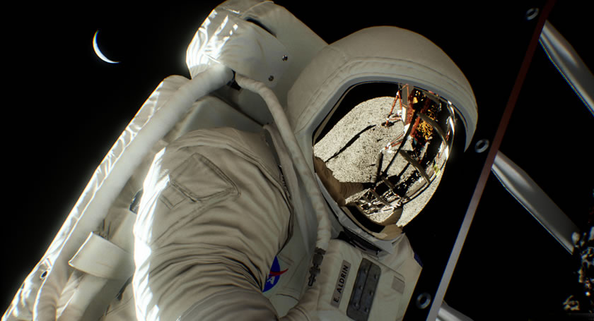 Lunar Landing | A chegada do homem à lua recriada pela Nvidia