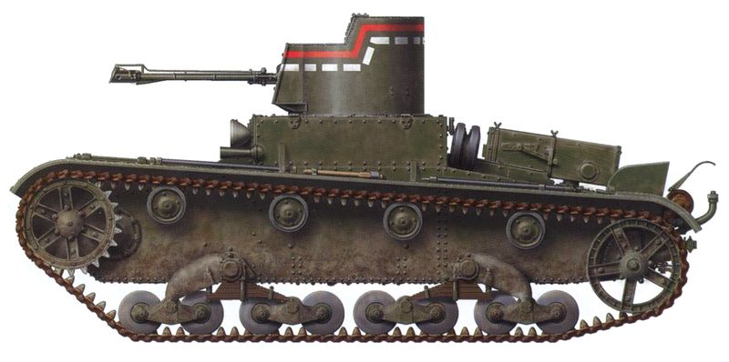 Panzerserra Bunker- Military Scale Models in 1/35 scale: Vickers 6-ton ...