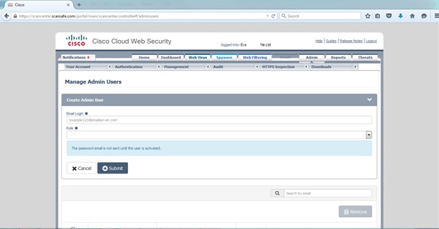 My Network Security Journal: Cisco Cloud Web Security (CWS) Using an ASA Connector