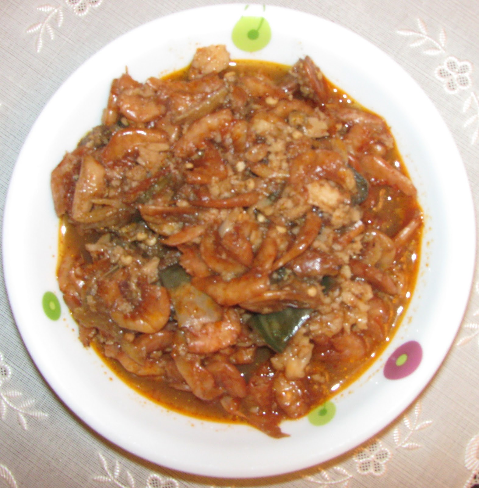 Cook Book: Sukkal Sungata Upkari (Dry Prawns - Konkani style)