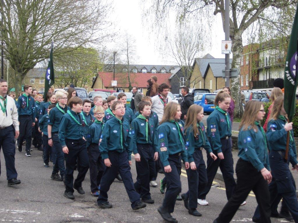 3rd Ware Scout Group: St George's Day 2016