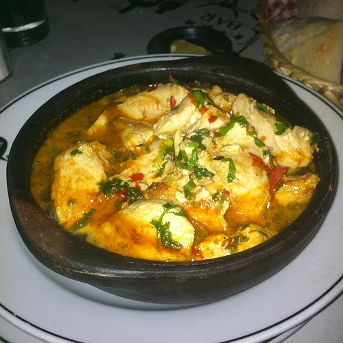 Receta Pollo al Pil Pil