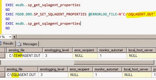 Knowledge Sharing: SQL Server Agent Quick Tips