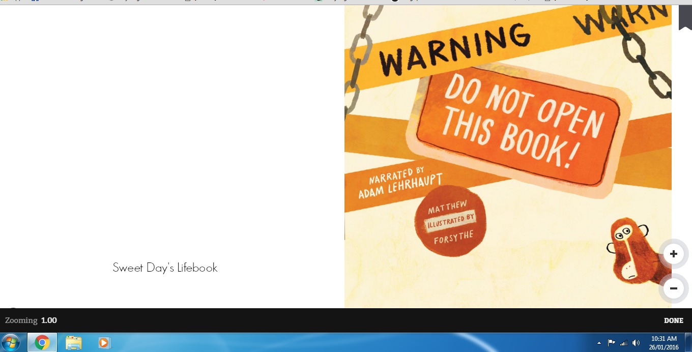 Sweet Day's Lifebook: Book of the month : Warning: Do Not Open This ...