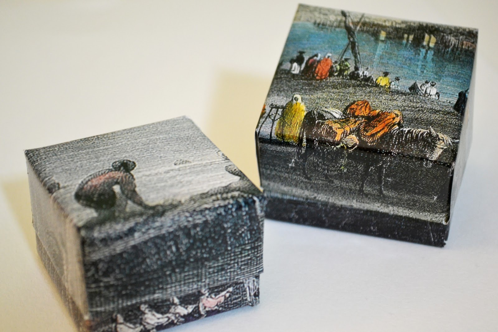 Kağıtla küçük şeyler: Istanbul boxes and New Origami project