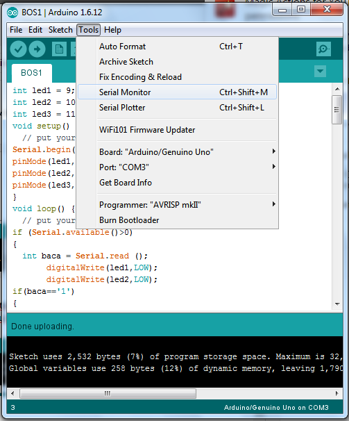 Komunikasi Serial Arduino ~ Mechatronic