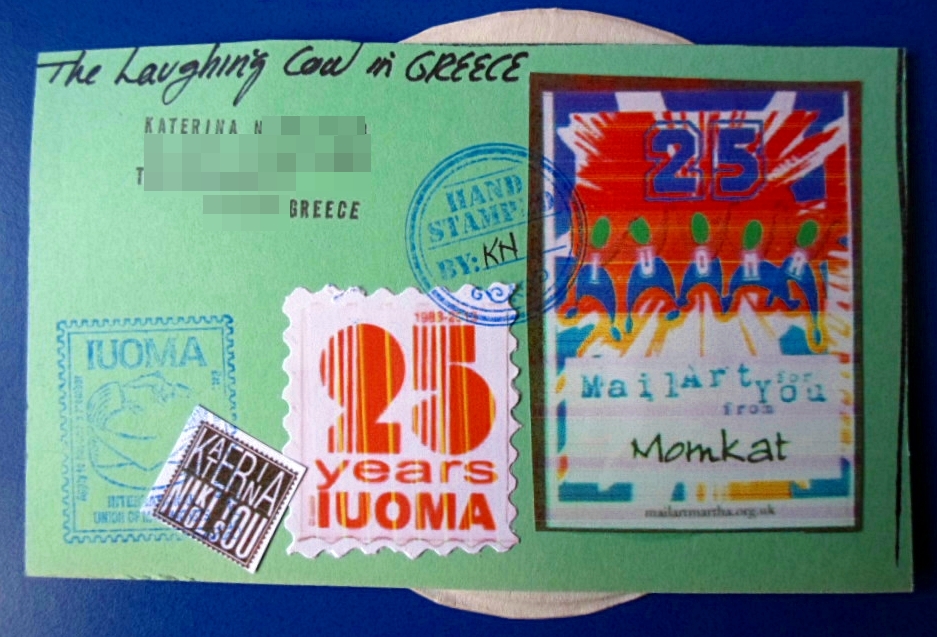 Mail Adventures: Greek Mail Art