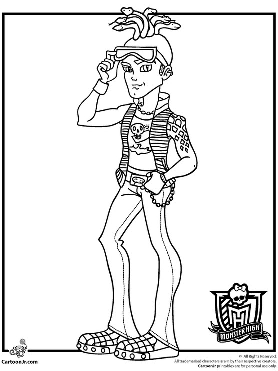 CANTINHO PAIS E FILHOS: MONSTER HIGH PARA COLORIR / IMPRIMIR