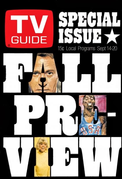 dougsploitation: TV Guide Fall Preview Covers - The 1960s