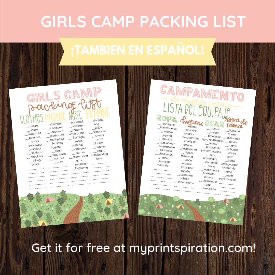 Printspiration Grab This Girls Camp Packing List Version En Espa ol printspiration-grab-this-girls-camp-packing-list-version-en-espa-ol