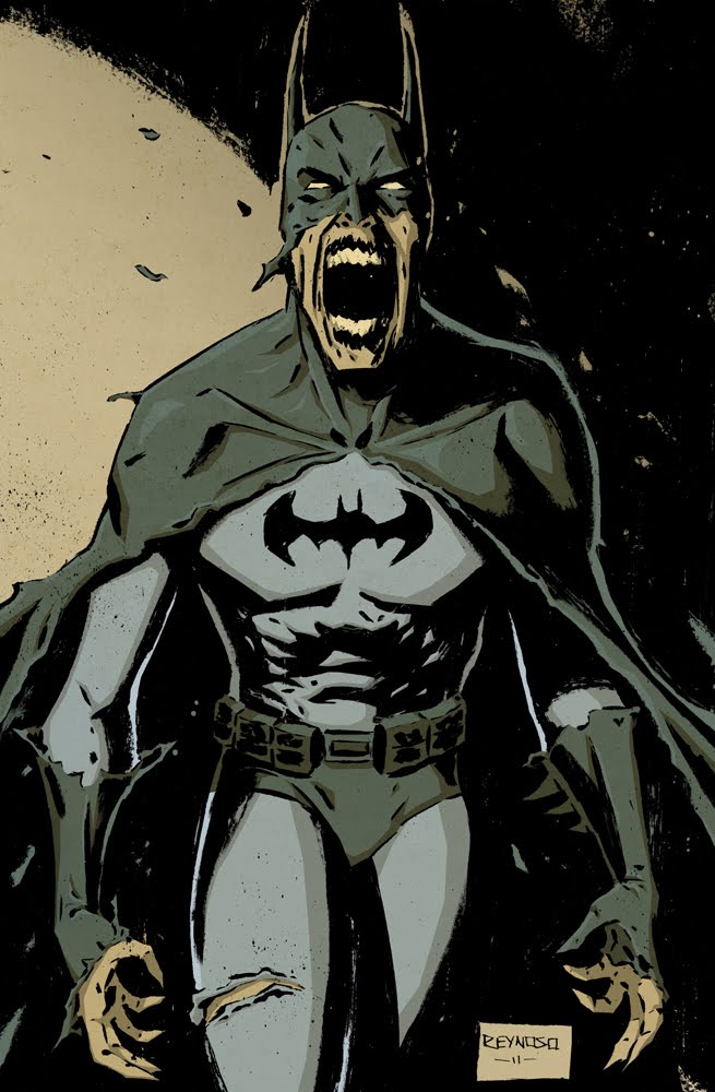 Frank Reynoso Art: Zombie Batman Pin Up