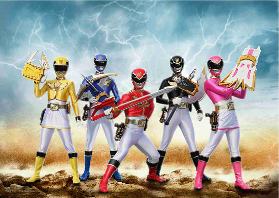 Power Rangers Super Megaforce - O uso dos uniformes de 'Gokaiger'