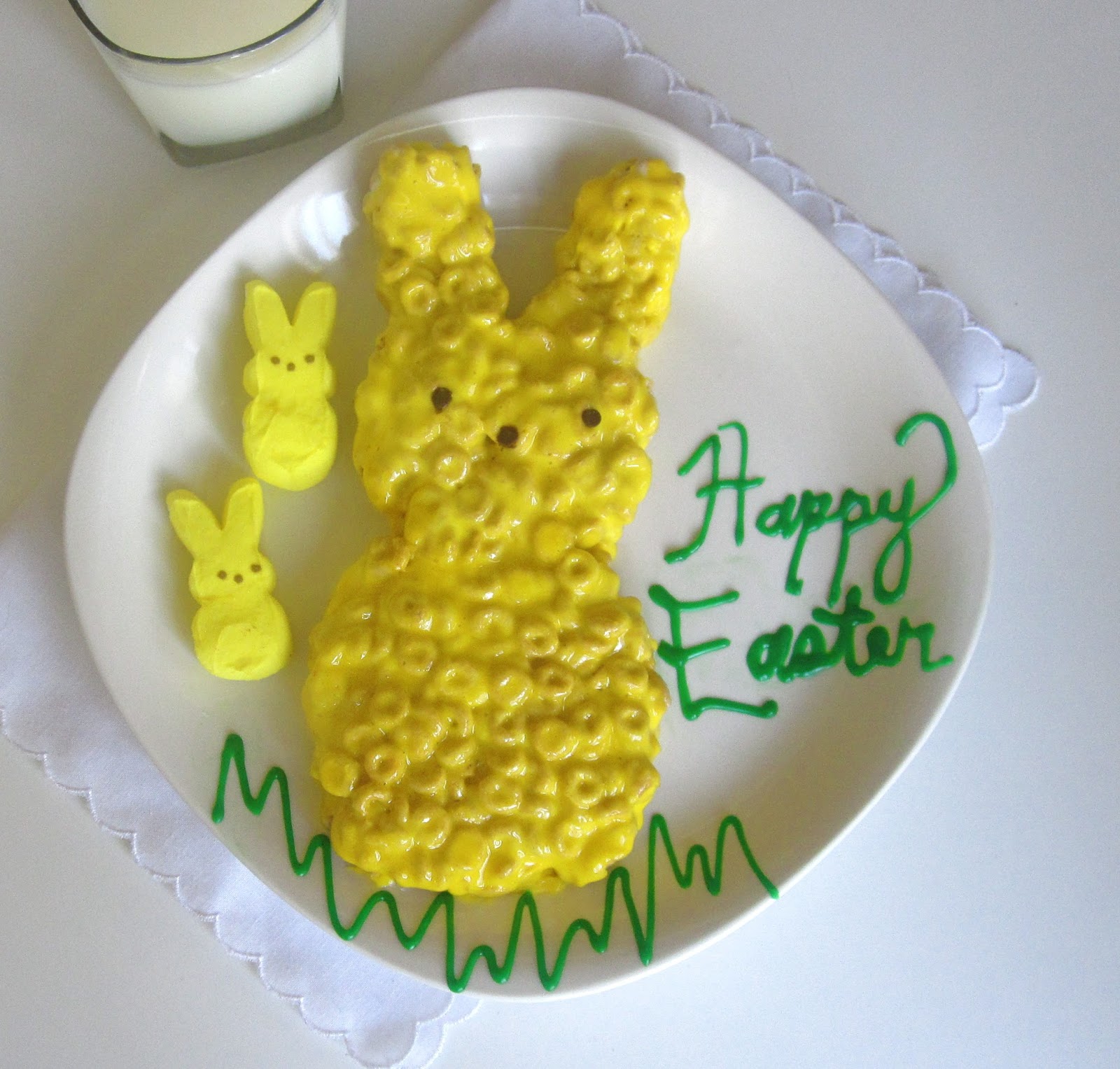 Giant Peep Cereal Treat - The Lindsay Ann