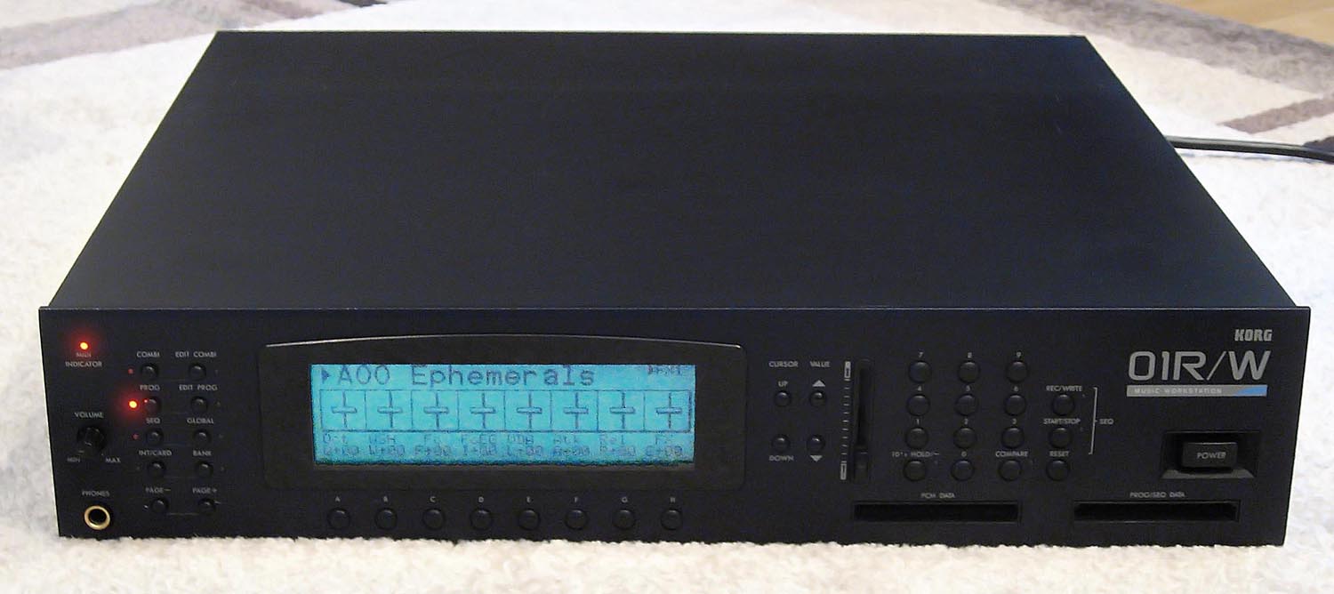 The William Salmela Project: KORG 01/W series