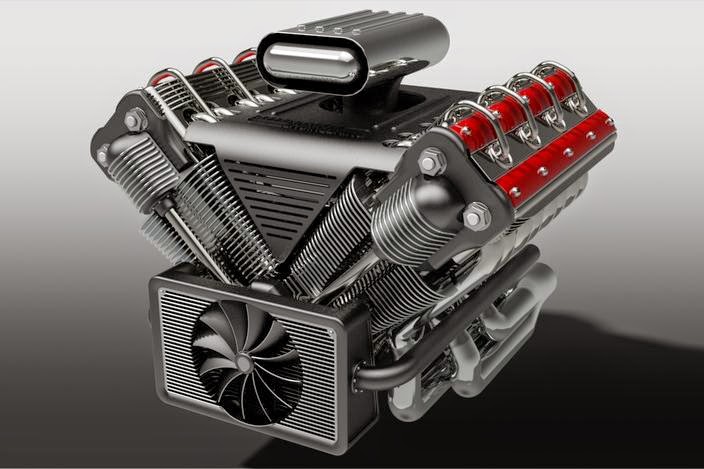 Kilómetro 45: Motor V8